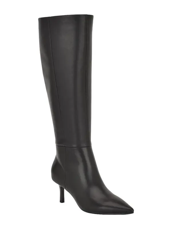 Nine West Kimdee Knee High Boots - Black 001