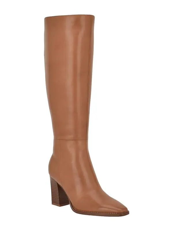 Nine West Zazz Knee High Boot - Natural