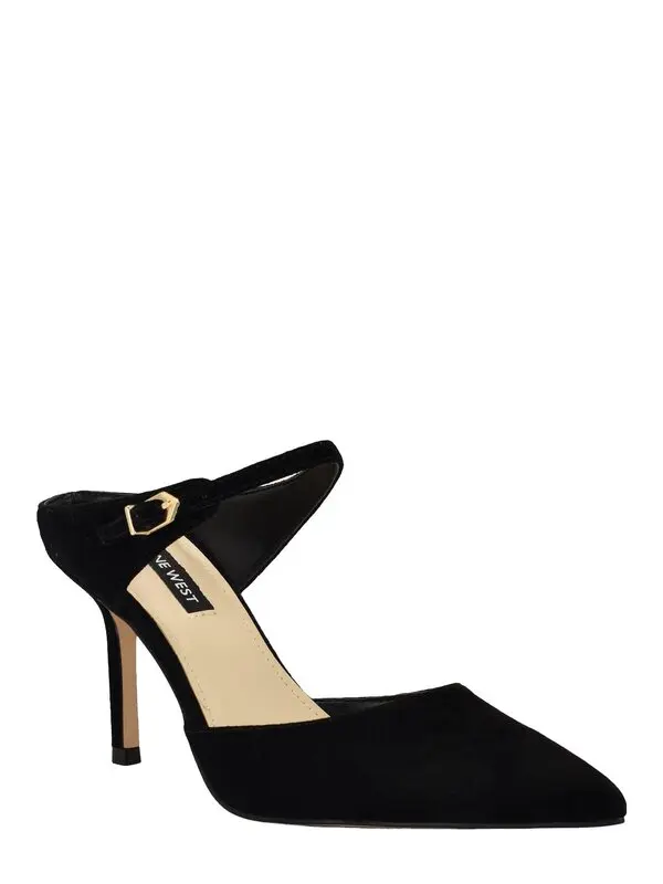 Nine West Danela Pointed Toe Mule - Black