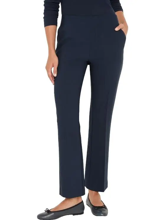 NIC+ZOE Plaza Pull-on Bootcut Pants - Dark Indigo