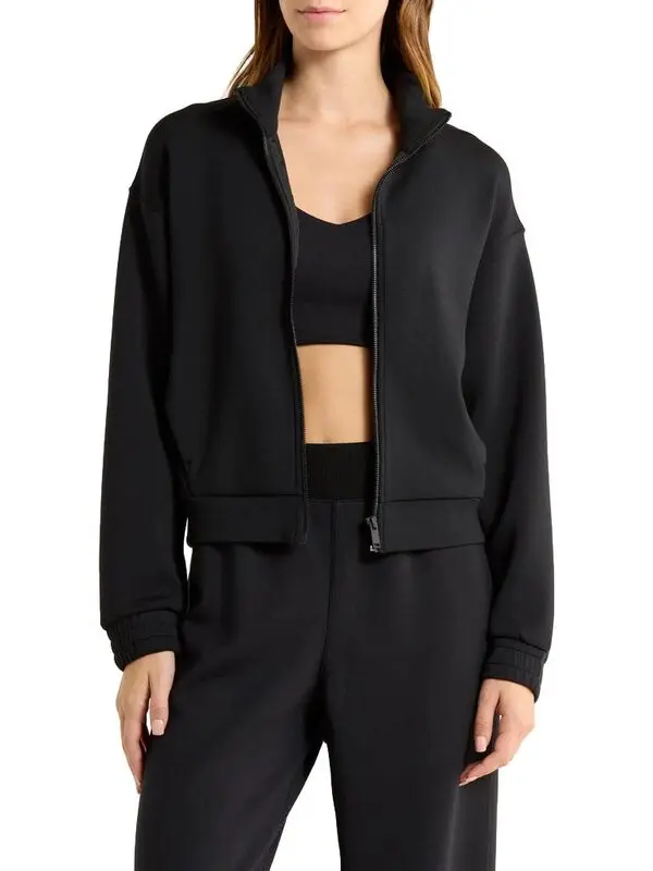 Spanx Brushed Airessentials® Jacket - Very Black