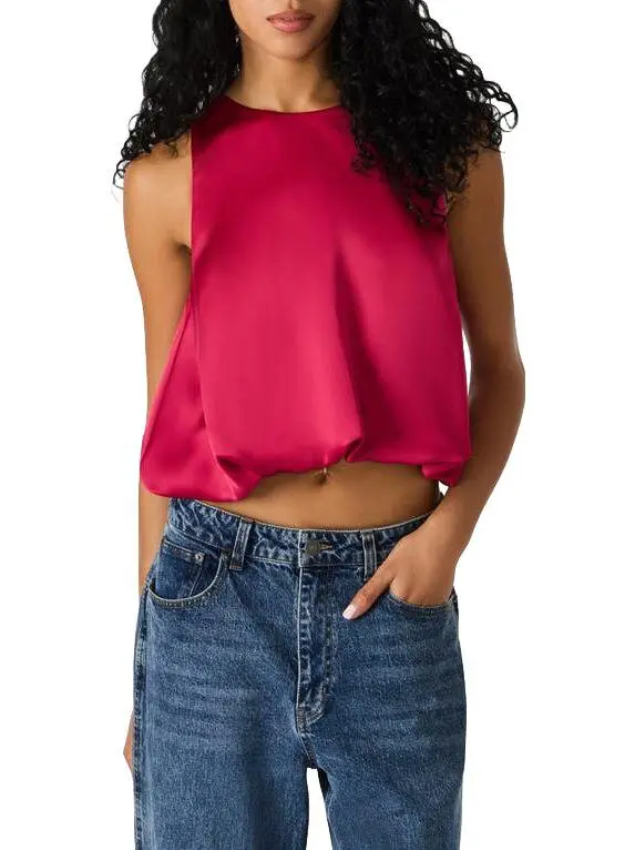 Steve Madden Yazmin Sleeveless Crop Top - Patina Pink