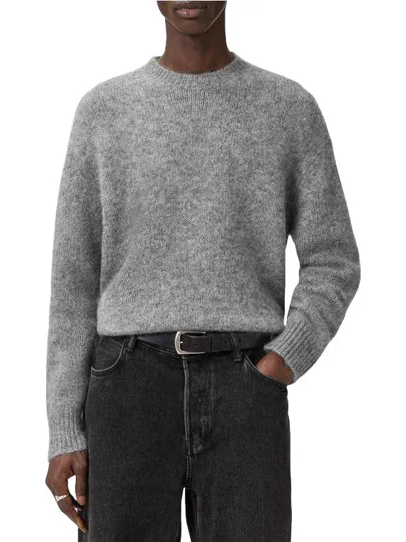 ALLSAINTS Coby Crewneck Sweater - Grey Marl