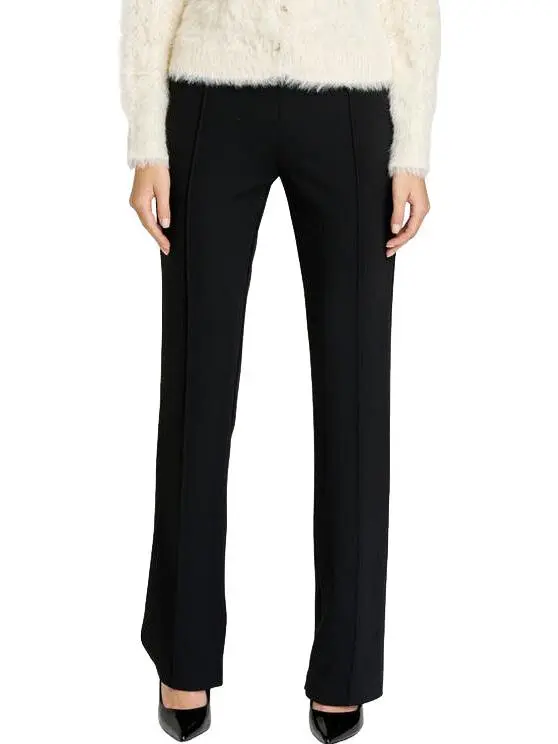 WAYF Bootcut Trousers - Black