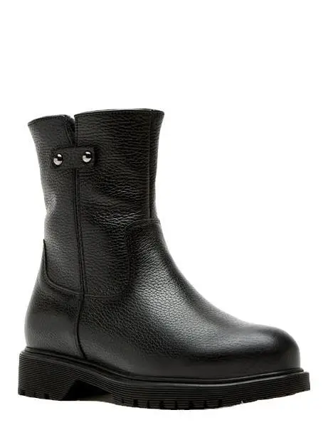 La Canadienne City Dry™ Waterproof Shearling Lined Boots - Black Pebble Leather