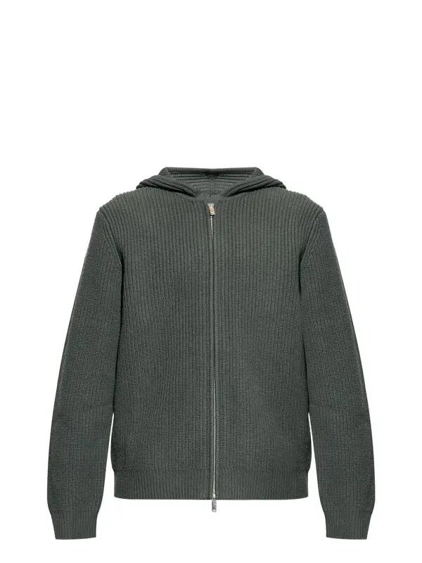SAMSØE SAMSØE Saisak Wool Hoodie - Green