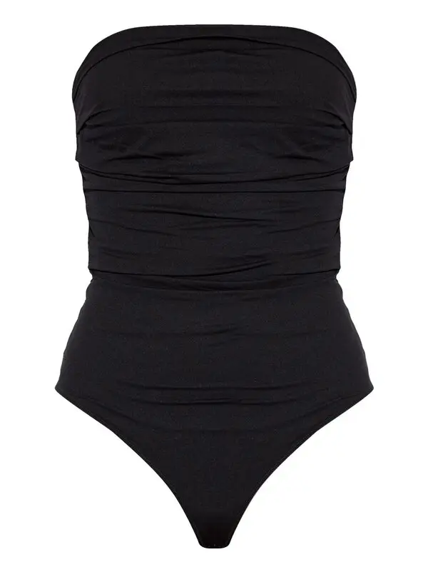 AGOLDE Gwyneth Strapless Bodysuit - Black