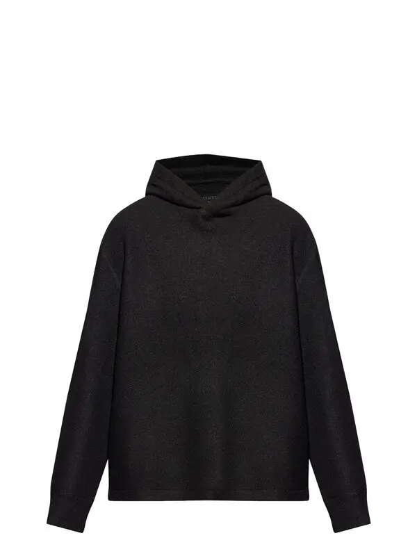 ALLSAINTS Marko Bouclé Texture Sweatshirt - Black