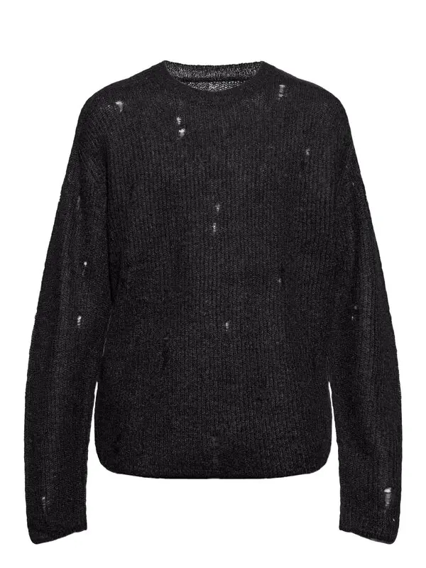 ALLSAINTS Edgin Relaxed Fit Sweater - Black