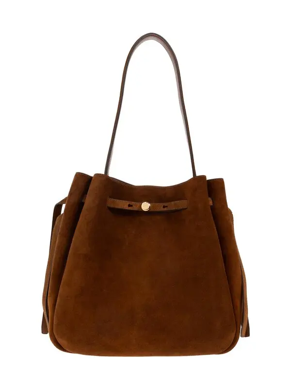 Tory Burch Large Romy Shoulder Bag - Brown