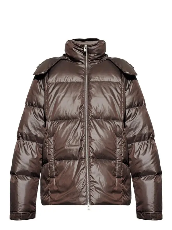 ALLSAINTS Lupin Down Jacket - Brown