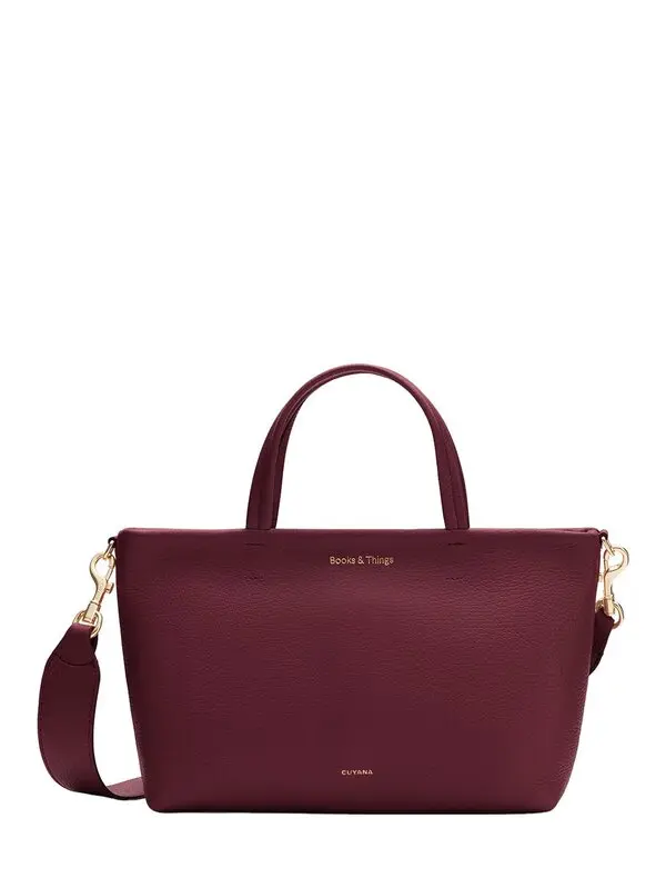 Cuyana Mini Easy Zipper Tote - Cherry