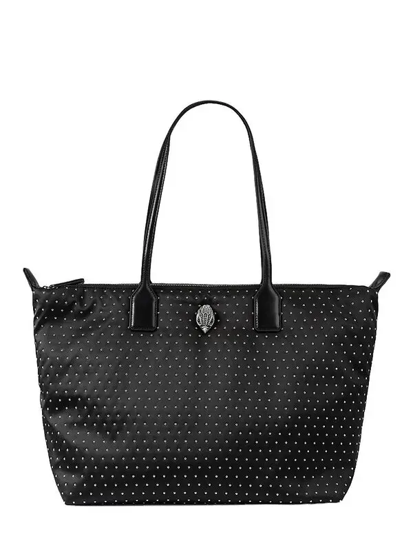 Kurt Geiger Large Studded Shopper Tote - Black