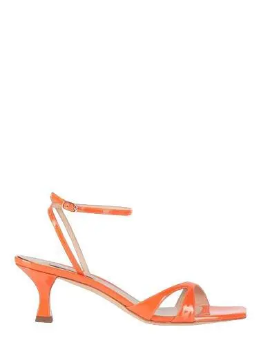 Casadei Leather Sandals - Orange