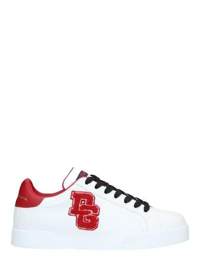 Dolce & Gabbana Calfskin Sneakers - White