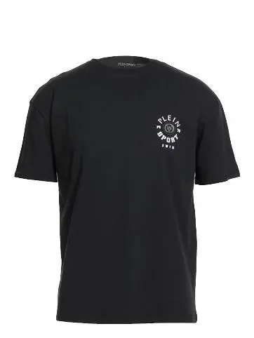 PLEIN SPORT Swim T-shirt Size Cotton - Black