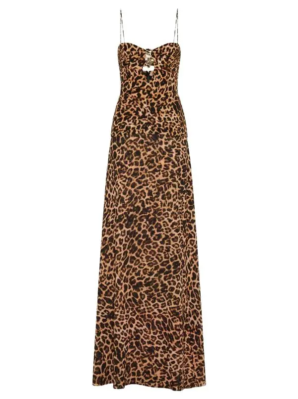 Rebecca Vallance Namir Maxi Dress - Brown