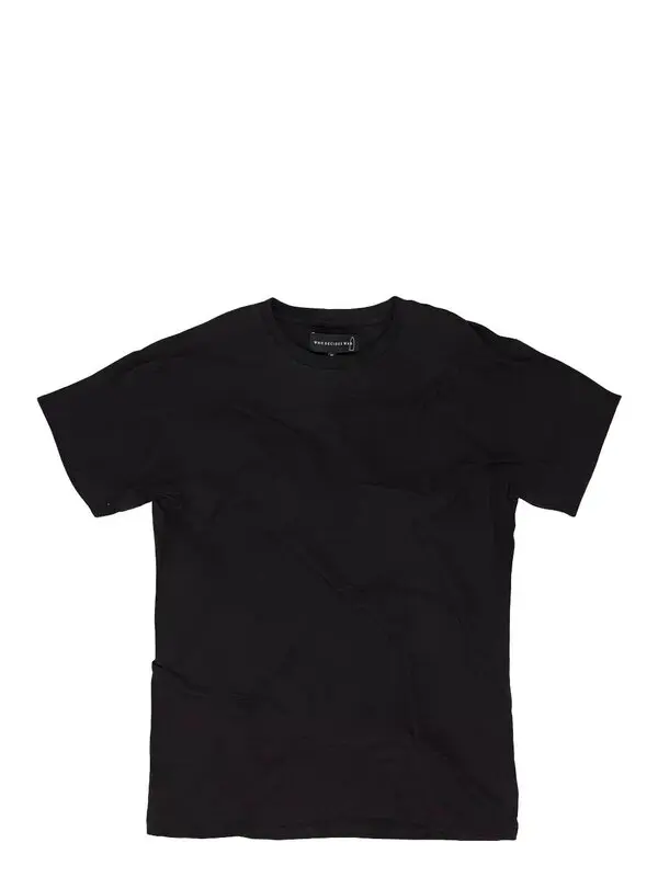 WHO DECIDES WAR BY EV BRAVADO Short-sleeve T-shirt - Black