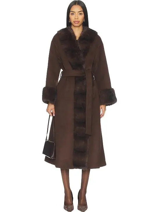 Lpa Mara Coat - Chocolate Brown