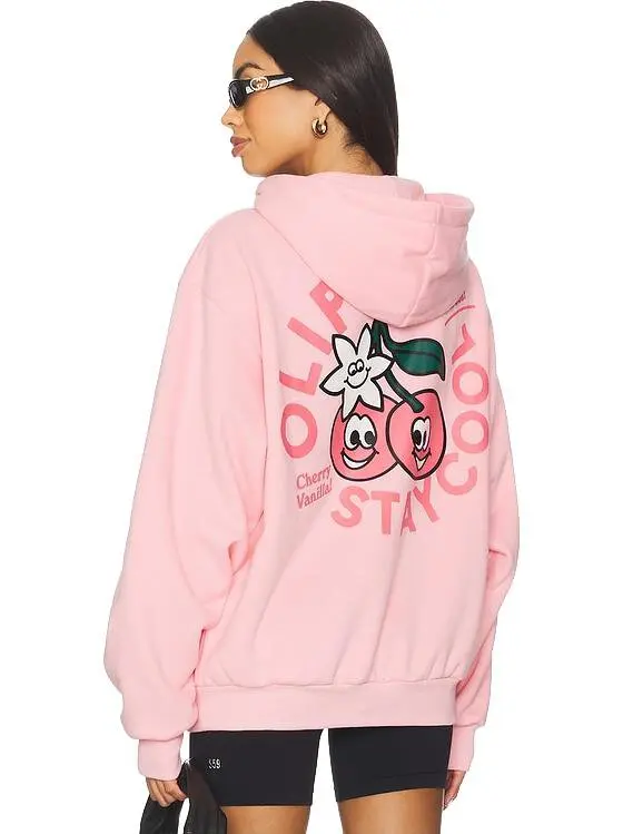 STAY COOL X Olipop Cherry Vanilla Hoodie - Pink