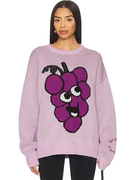 STAY COOL X Olipop Grape Sweater - Purple