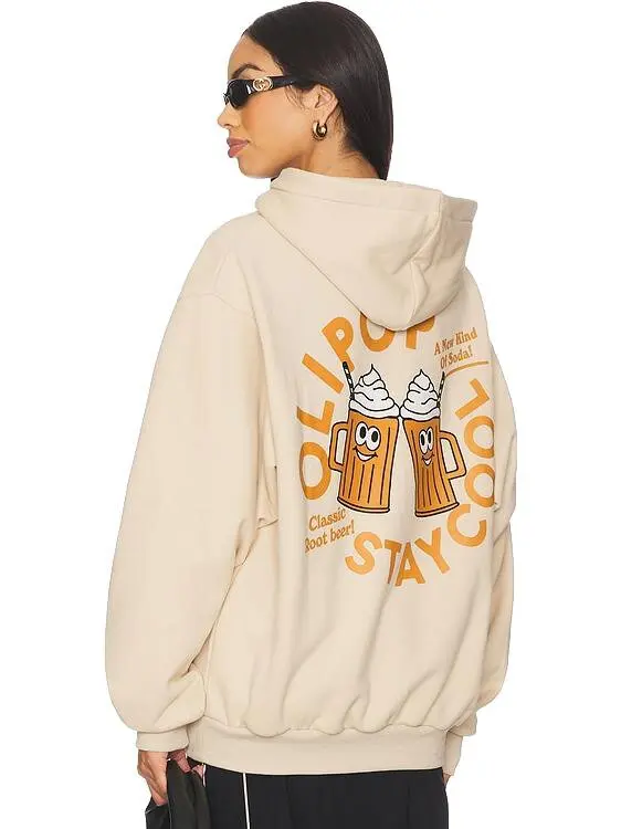 STAY COOL X Olipop Root Beer Hoodie - Cream