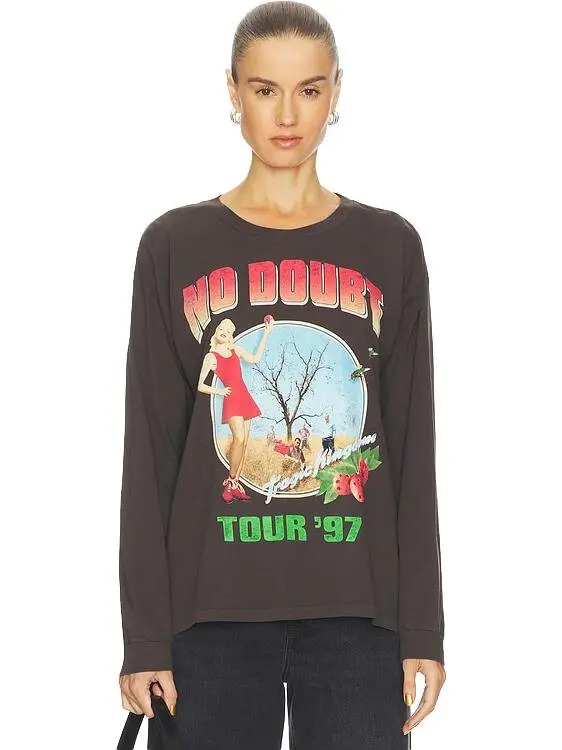 Daydreamer No Doubt Tragic Kingdom Tour 1997 Long Sleeve - Washed Black