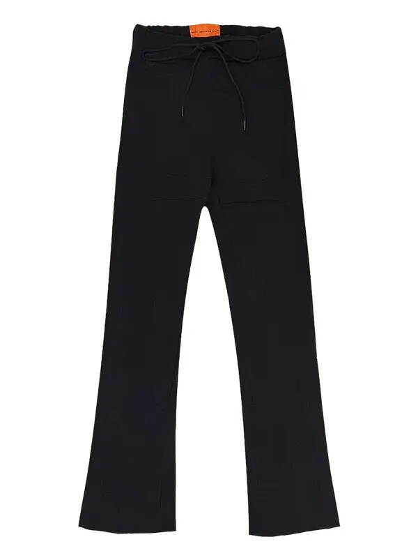 WHO DECIDES WAR BY EV BRAVADO Signature Track Pants - Black