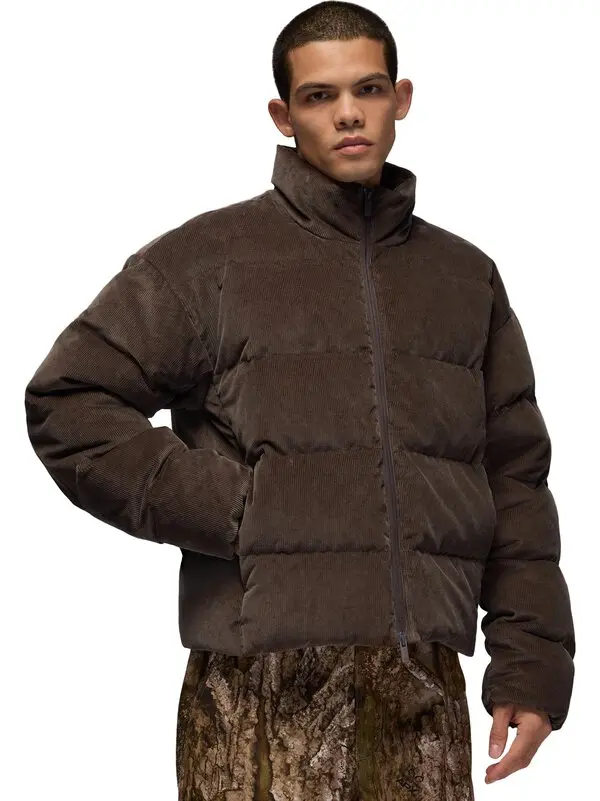 JORDAN Flight Down Puffer Jacket - Brown