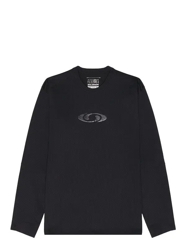 MAISON MARGIELA X Salomon Long Sleeved Top - Washed Black