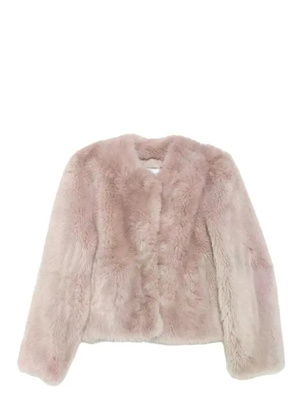 STAND STUDIO Halle Collarless Jacket - Pink