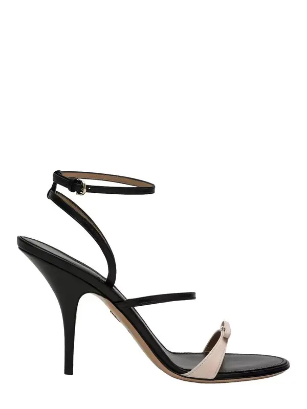 FERRAGAMO 95mm Ariel Bow-detail Sandals - Black