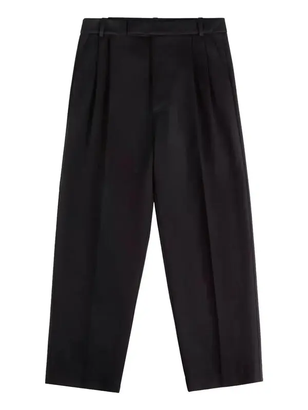 Hogan Pleated Trousers - Black
