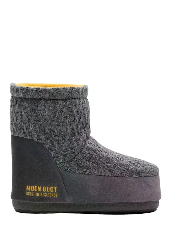 Moon Boot X Guest In Residence Ankle Boots - Grey