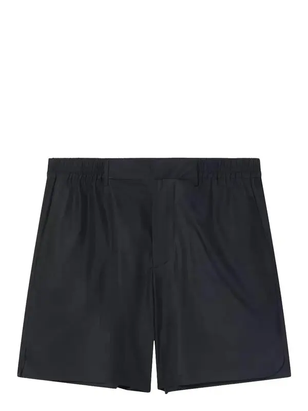Fendi Elastic-waistband Bermuda Shorts - Blue