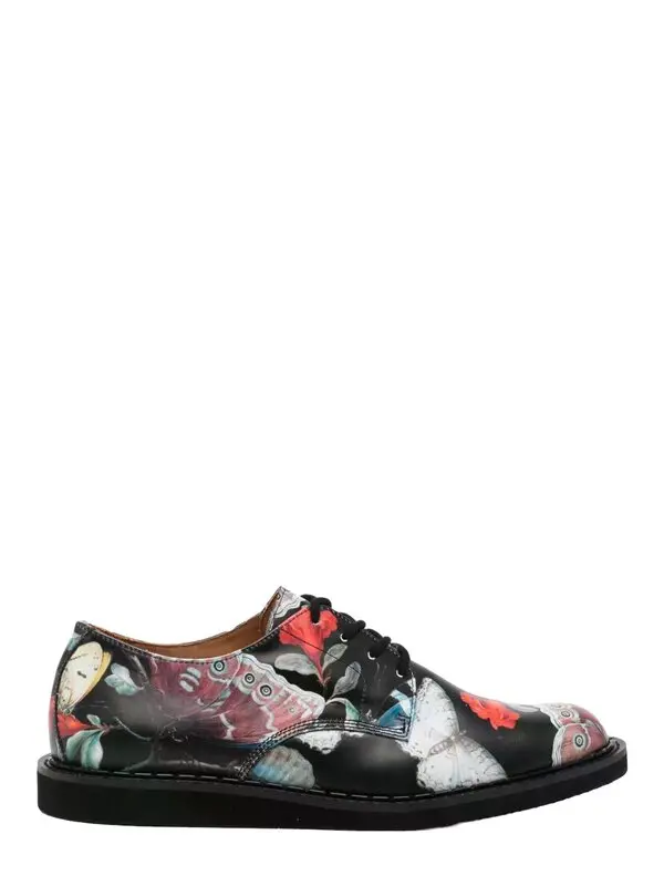 UNDERCOVERISM Graphic-print Oxford Shoes - Black
