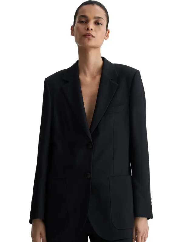 Veronica De Piante Sebastian Silk Jacket - Black