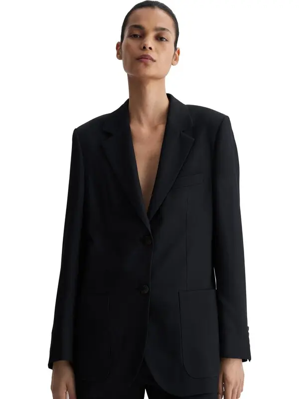 Veronica De Piante Sebastian Silk Jacket - Black