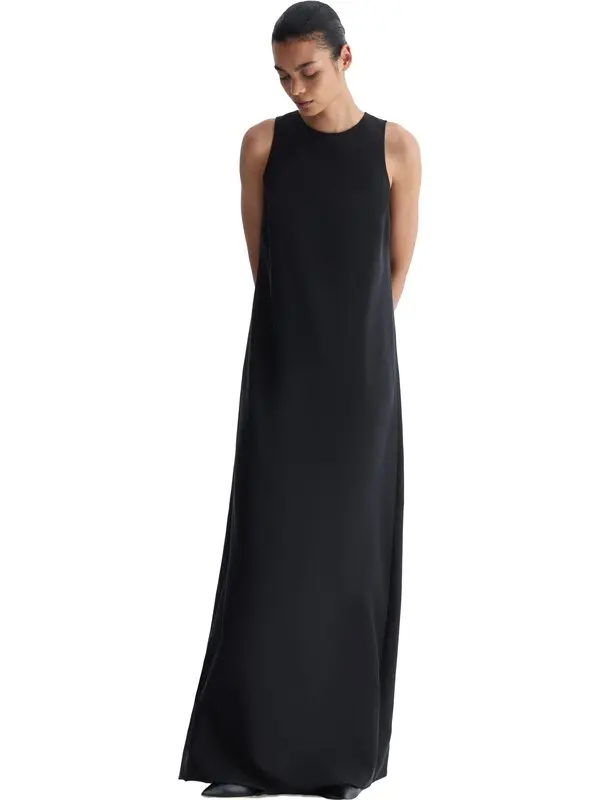 Veronica De Piante Mila Silk Dress - Black