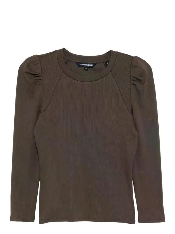 Veronica Beard Delano Top - Brown