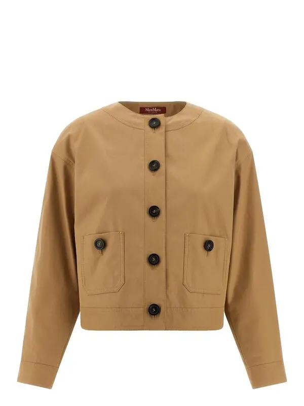 Max Mara Biavo' Bomber Jacket - Beige