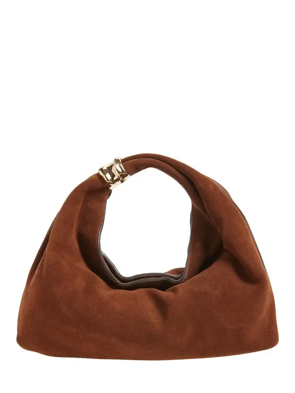 Madewell Suede Ring Pouch - Soft Mahogany