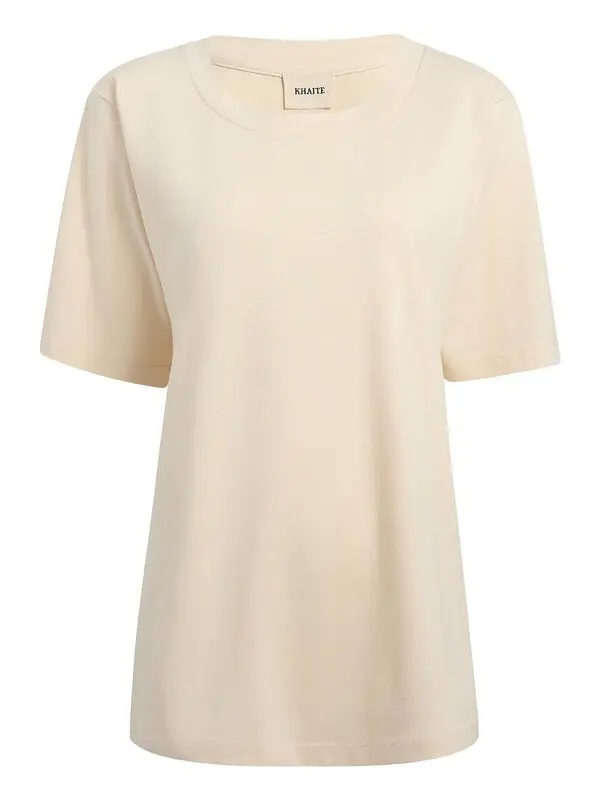 Khaite Allen T-shirt - Cream