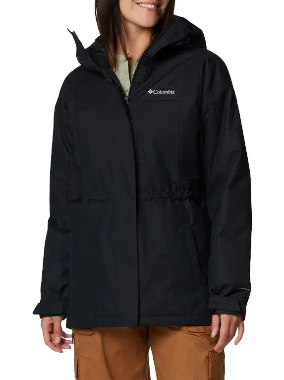 Columbia Hikebound™ Ii Long Insulated Rain Jacket - Black