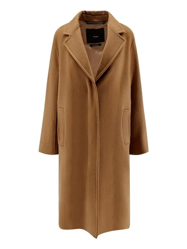 Max Mara Ardenne Cashmere Coat - Brown