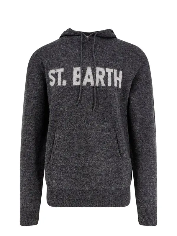 MC2 SAINT BARTH Jack Wool Sweatshirt - Grey