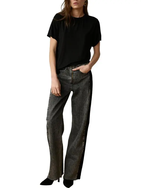 TT STUDIOS Amelia Contrast Jean - Wall St.