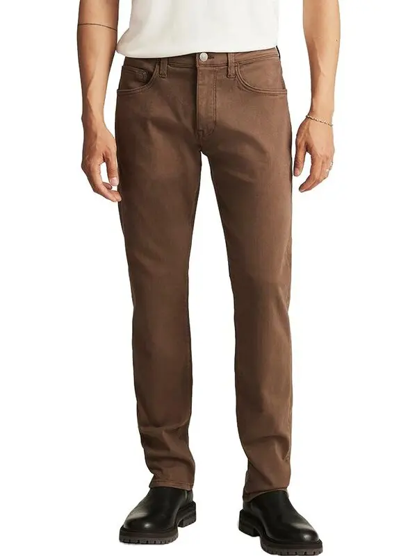 MAVI Marcus Slim Straight Leg Jeans - Mocha Supermove
