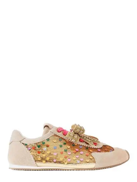 Kurt Geiger Islington Sneaker - Gold Multi