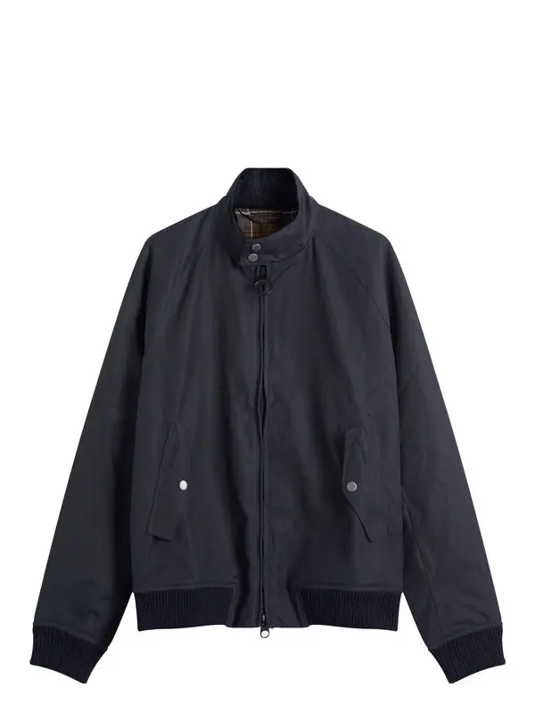 Barbour X Baracuta Porton Wax Jacket - Navy
